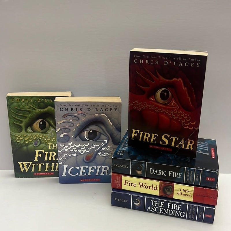 The Last Dragon Chronicles( Books 1-3,& 5-7) Bundle: The Fire Within ...
