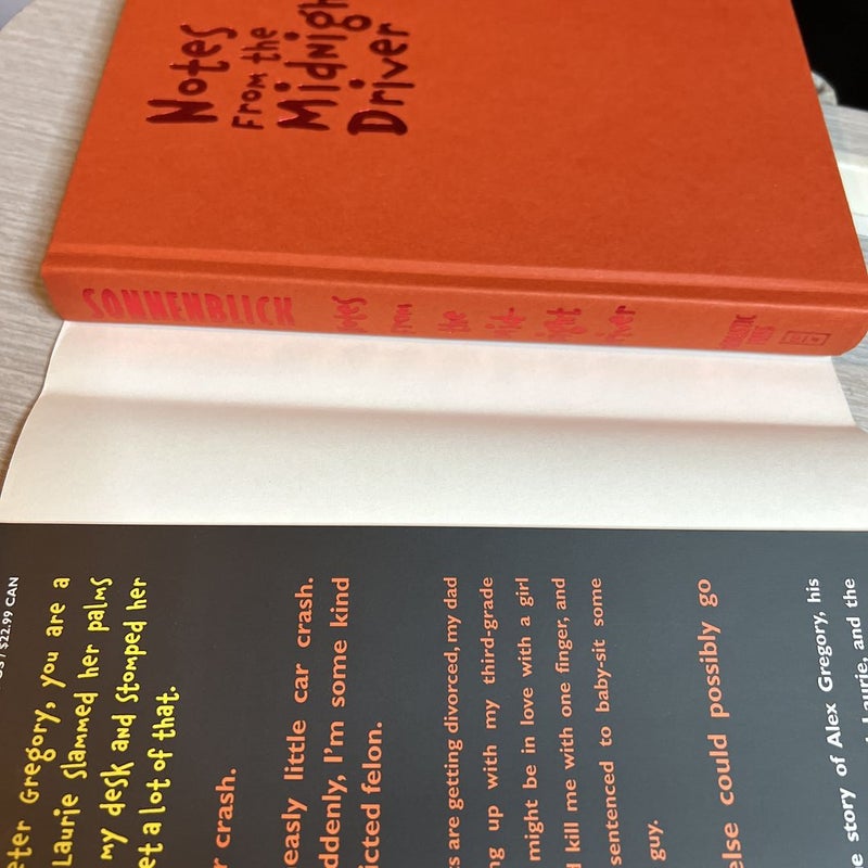 Notes from the Midnight Driver by Jordan Sonnenblick