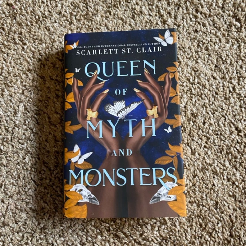 Queen of Myth and Monsters *signed* by Scarlett St. Clair, Hardcover | Pangobooks