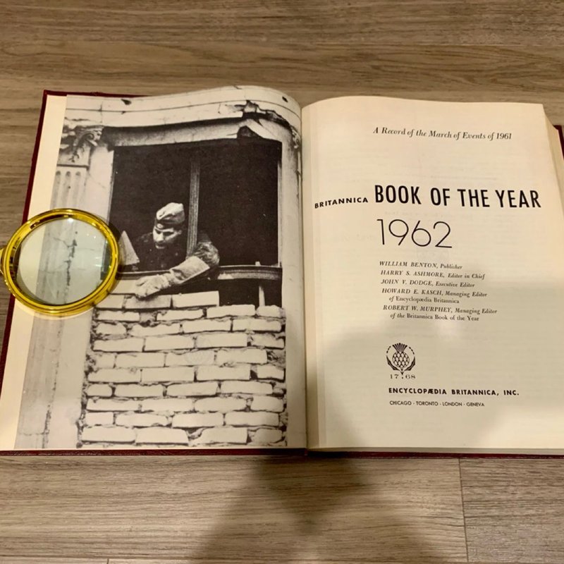 Britannica Book of the Year 1962 by Various , Hardcover | Pangobooks