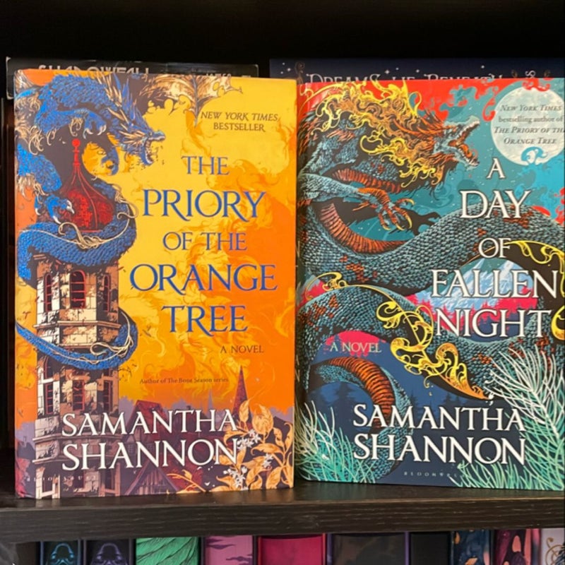 The Priory of the Orange Tree & A Day of Fallen Night by Samantha ...