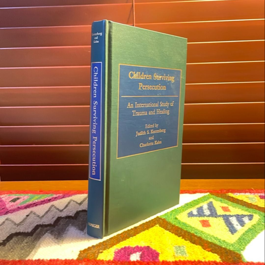 Children Surviving Persecution by Judith S. Kestenberg, Hardcover ...