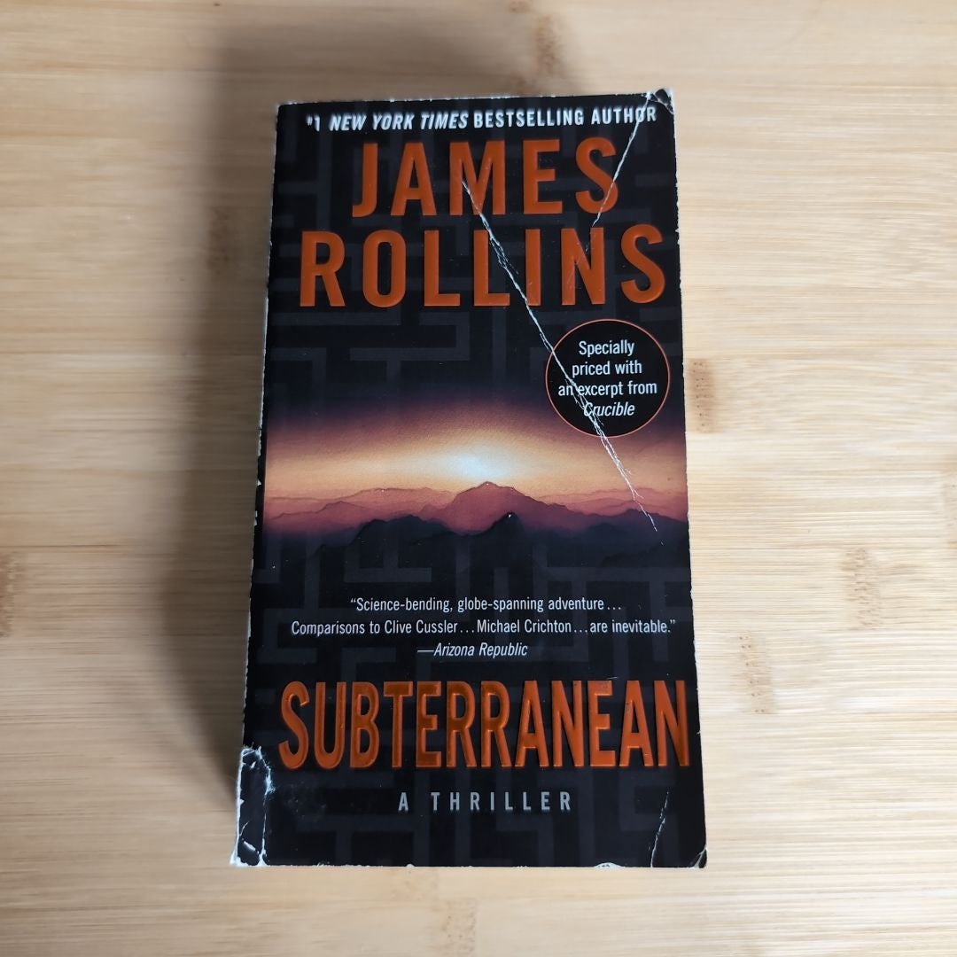 Subterranean by James Rollins
