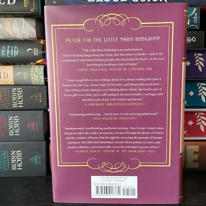 The Little Paris Bookshop by Nina George