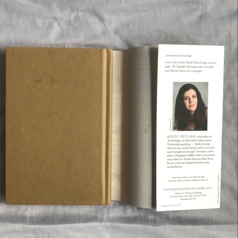 The Daylight Marriage by Heidi Pitlor