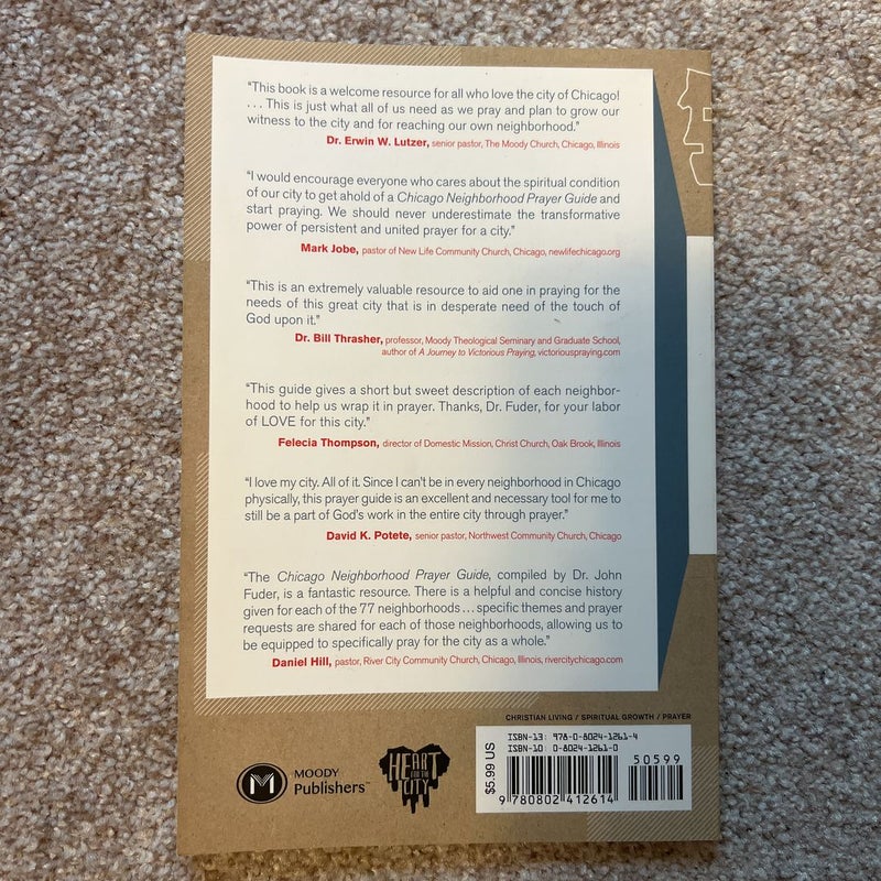 Chicago Neighborhood Prayer Guide by John Fuder, Paperback | Pangobooks