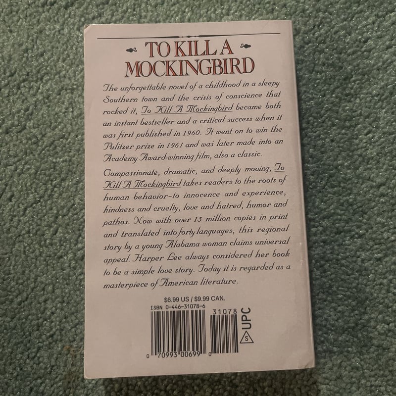 To Kill A Mockingbird by Harper Lee, Paperback | Pangobooks