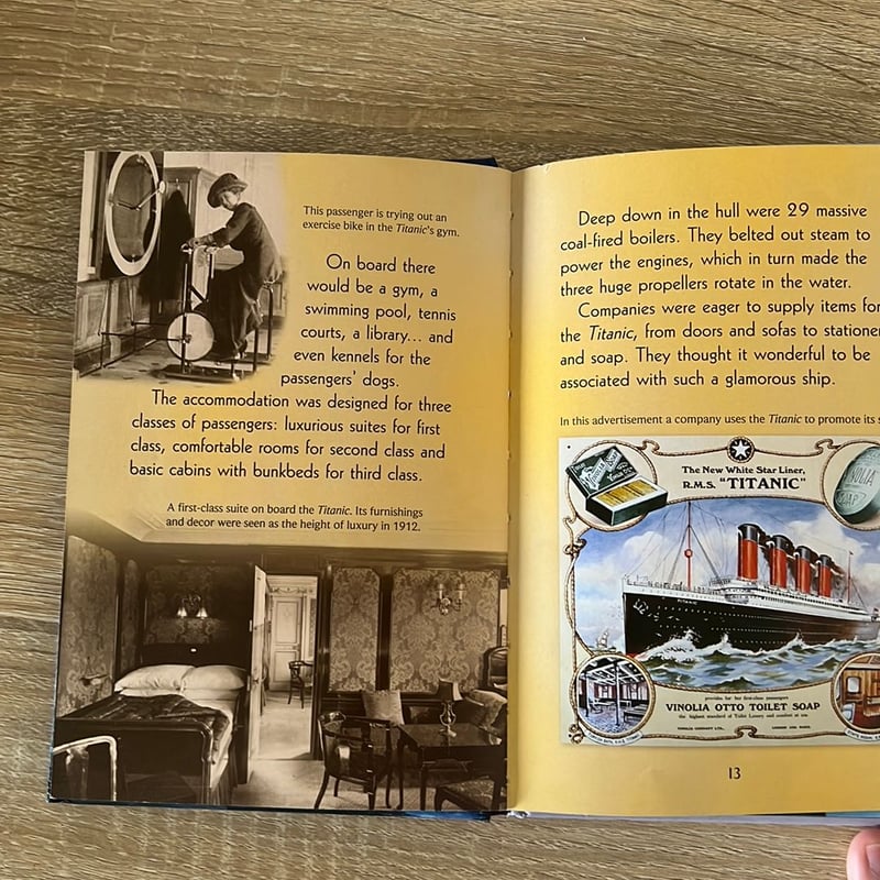 Titanic by Anna Claybourne & Katie Daynes, Hardcover | Pangobooks