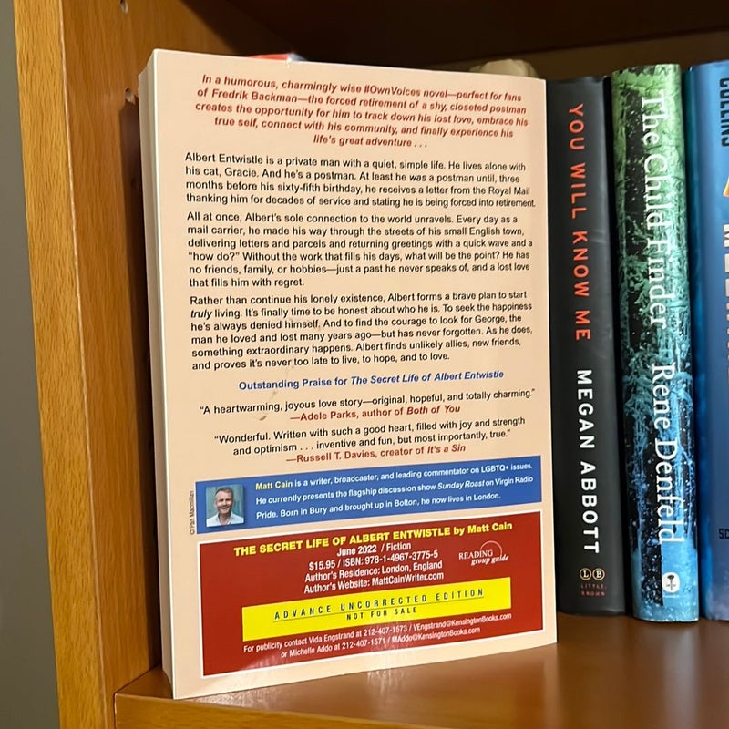 The Secret Life of Albert Entwistle by Matt Cain