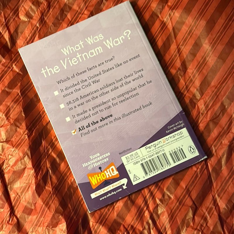 What Was the Vietnam War? by Jim O'Connor, Who HQ