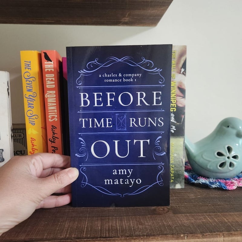 Before Time Runs Out - Signed by Amy Matayo, Paperback | Pangobooks