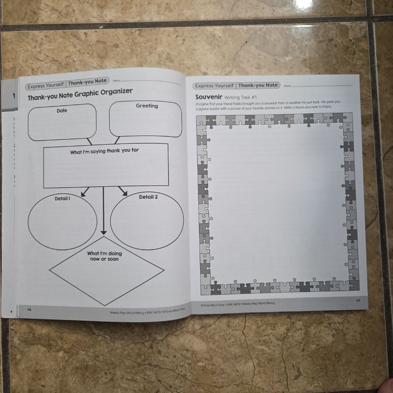 Weekly Real-World Writing, Grades 5-6 Teacher Resource by Evan-Moor ...
