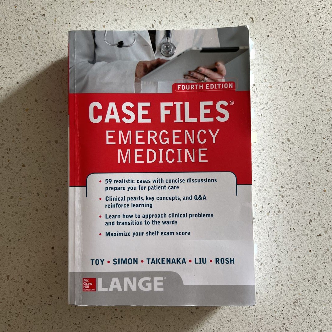 Case Files Emergency Medicine, Fourth Edition by Adam J. Rosh, Eugene C ...
