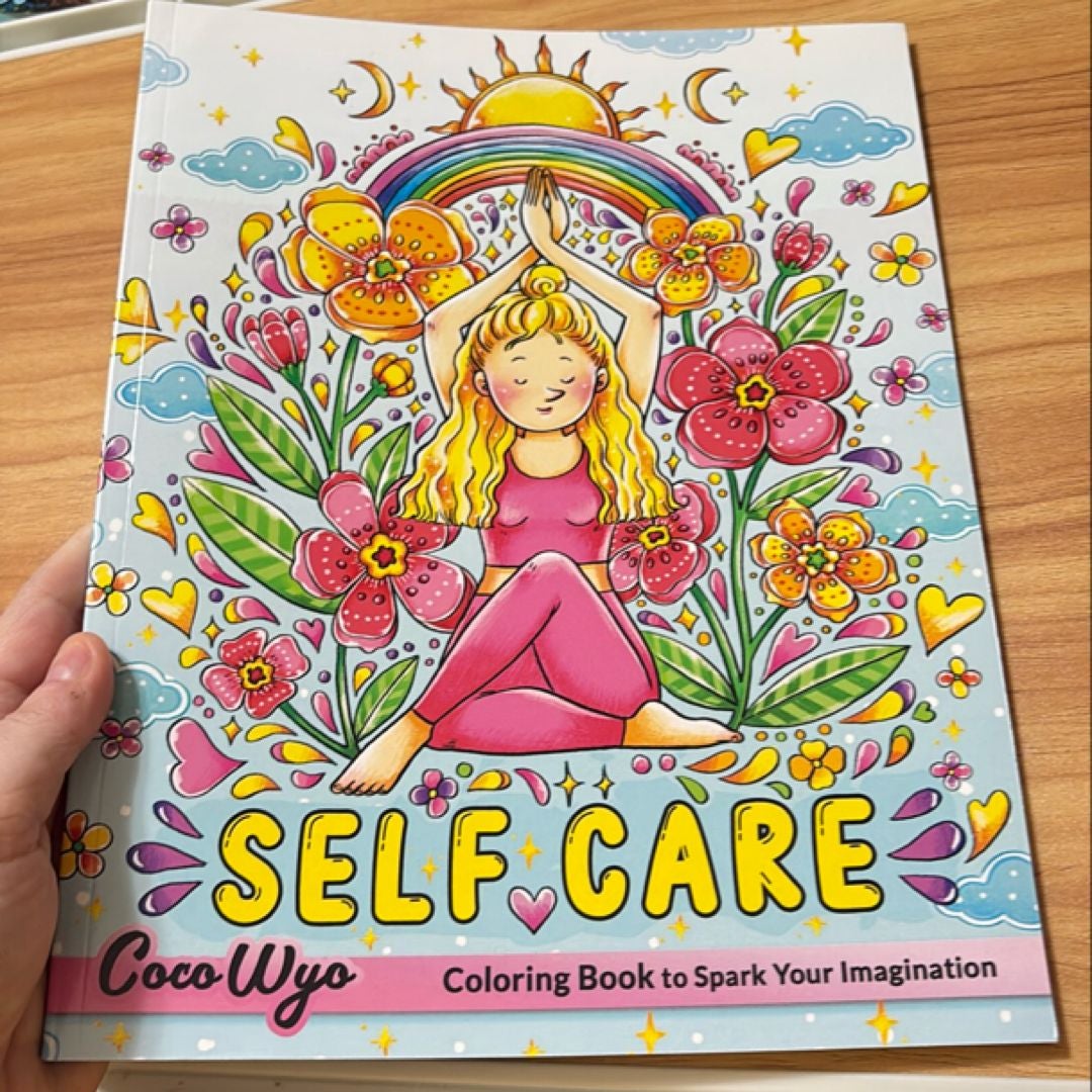 Self Care Coloring Book by Coco Wyo