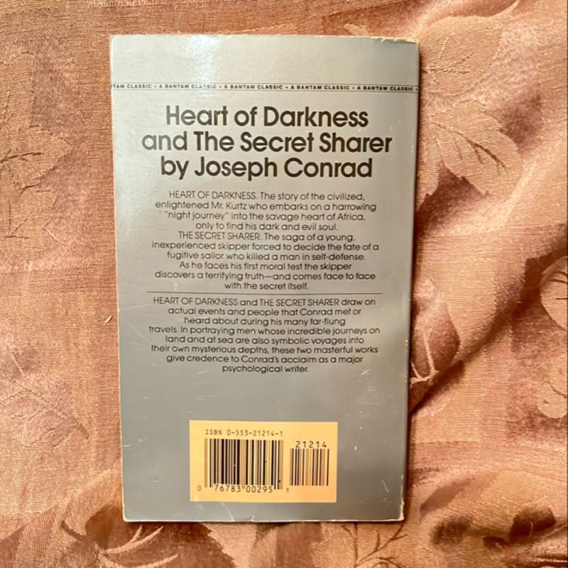 Heart of Darkness and the Secret Sharer by Joseph. Conrad, Paperback ...