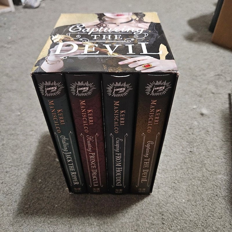 The Stalking Jack the Ripper Series Hardcover Gift Set by Kerri Maniscalco