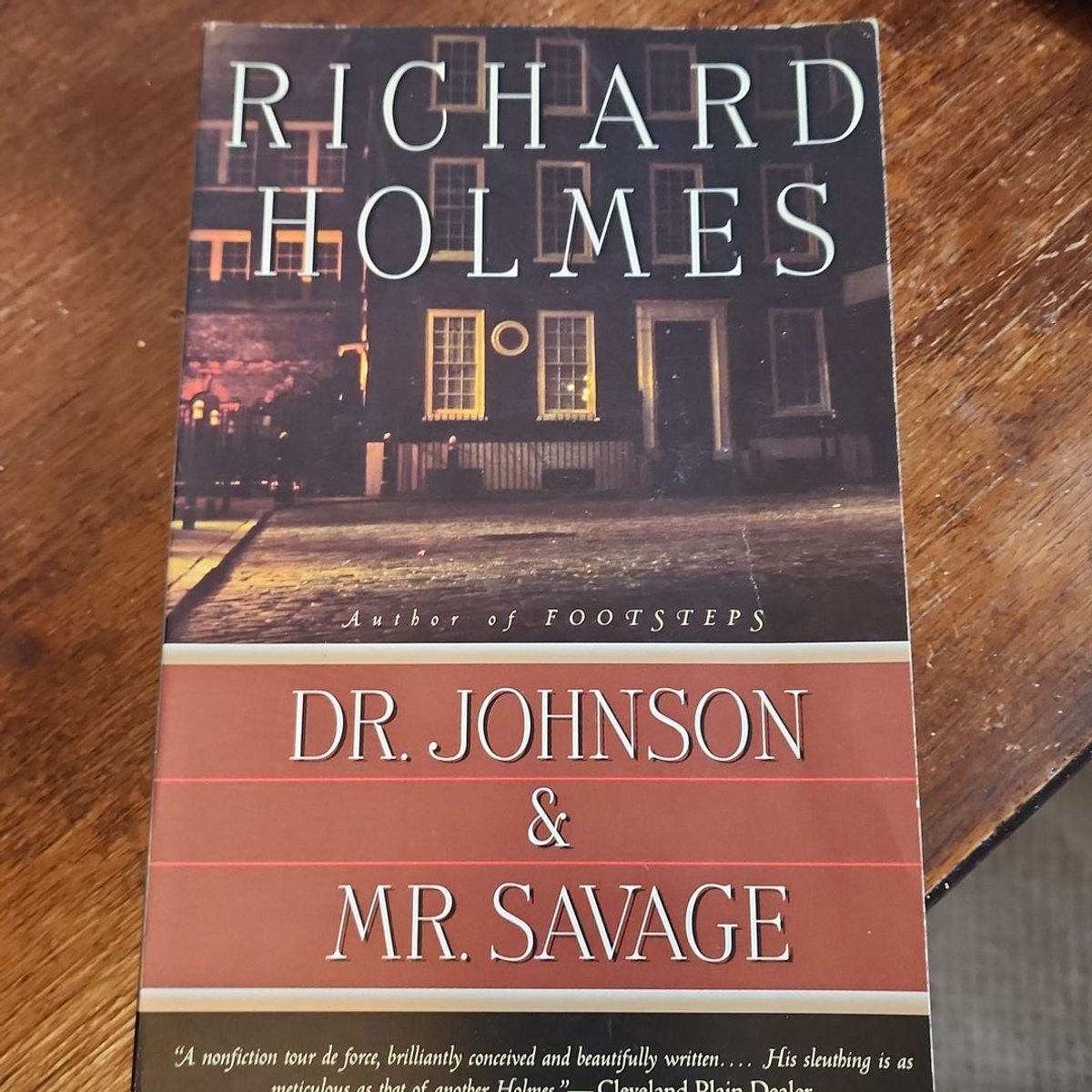 Dr. Johnson and Mr. Savage by Richard Holmes