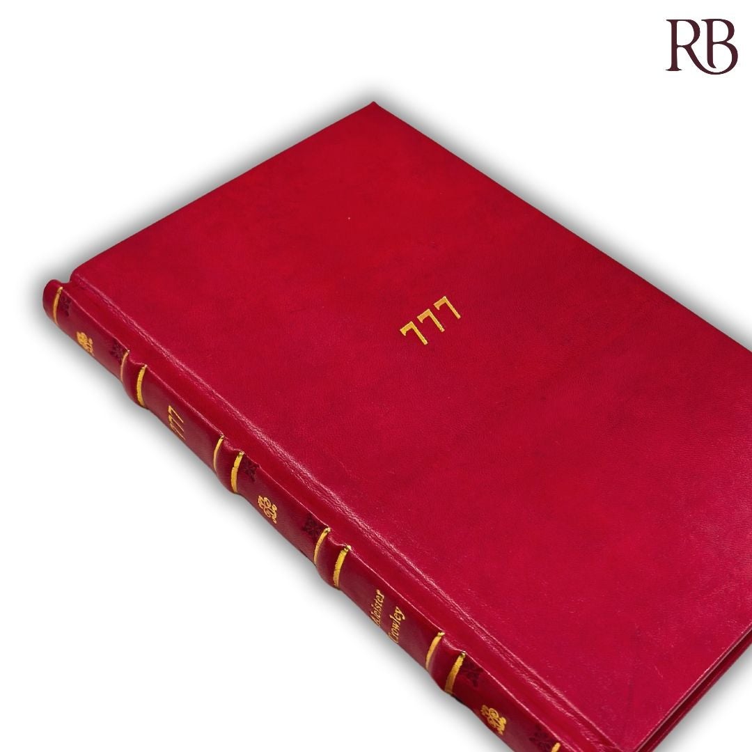 Liber 777, by Aliester Crowley Leather Bound Edition by , Hardcover ...