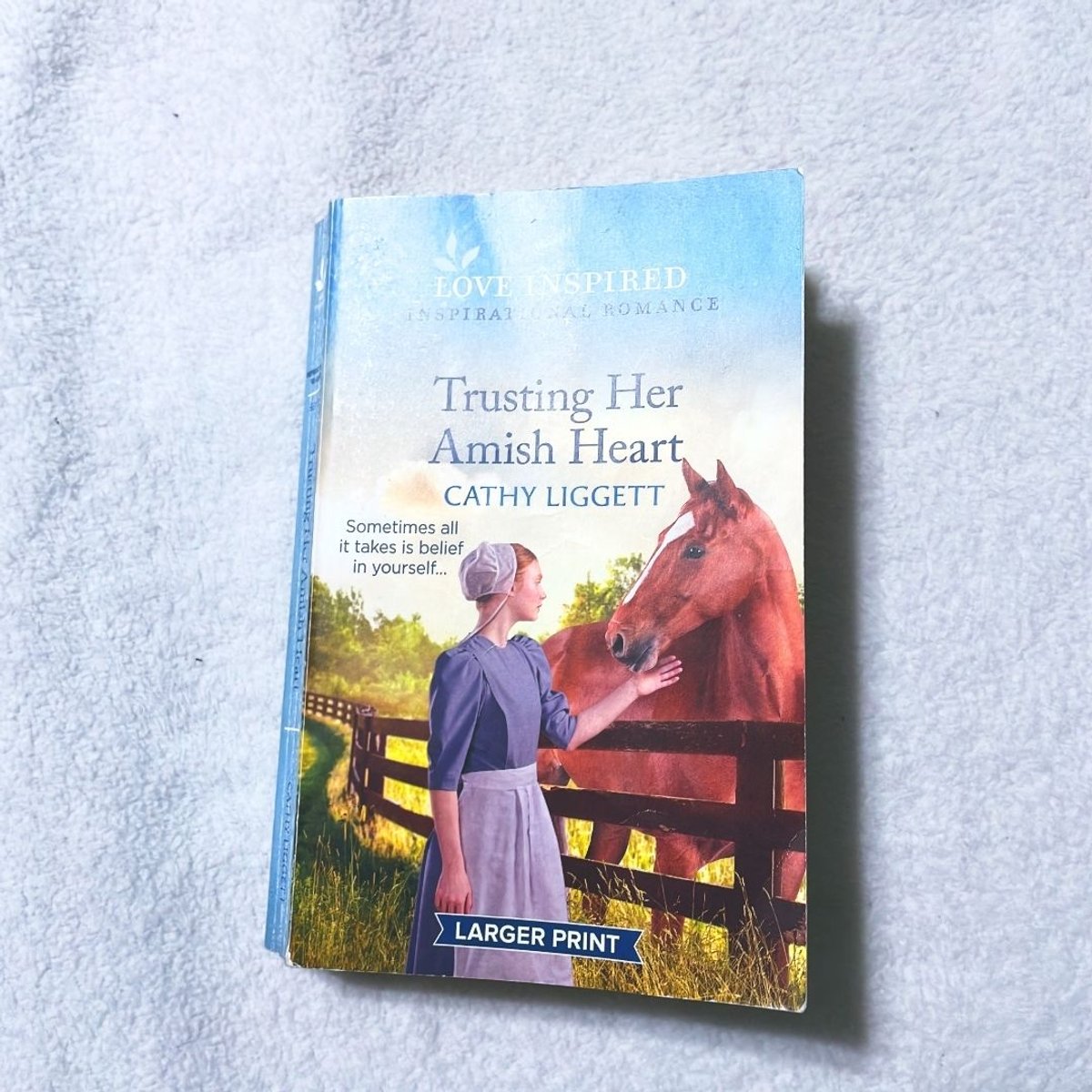 Trusting Her Amish Heart by Cathy Liggett