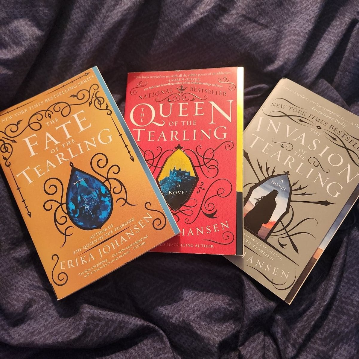 The Queen of the Tearling, The Invasion of the Tearling, The Fate of ...