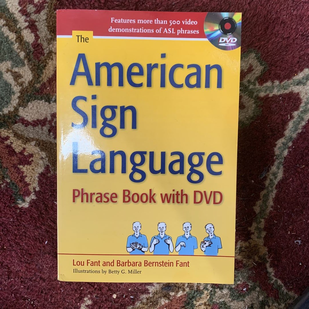The American Sign Language Phrase Book with DVD by Barbara Bernstein ...