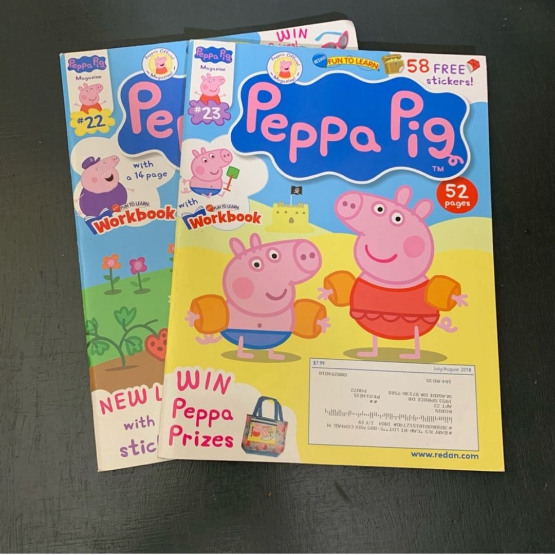 2 Peppa Pig Magazines by Redan , Paperback | Pangobooks