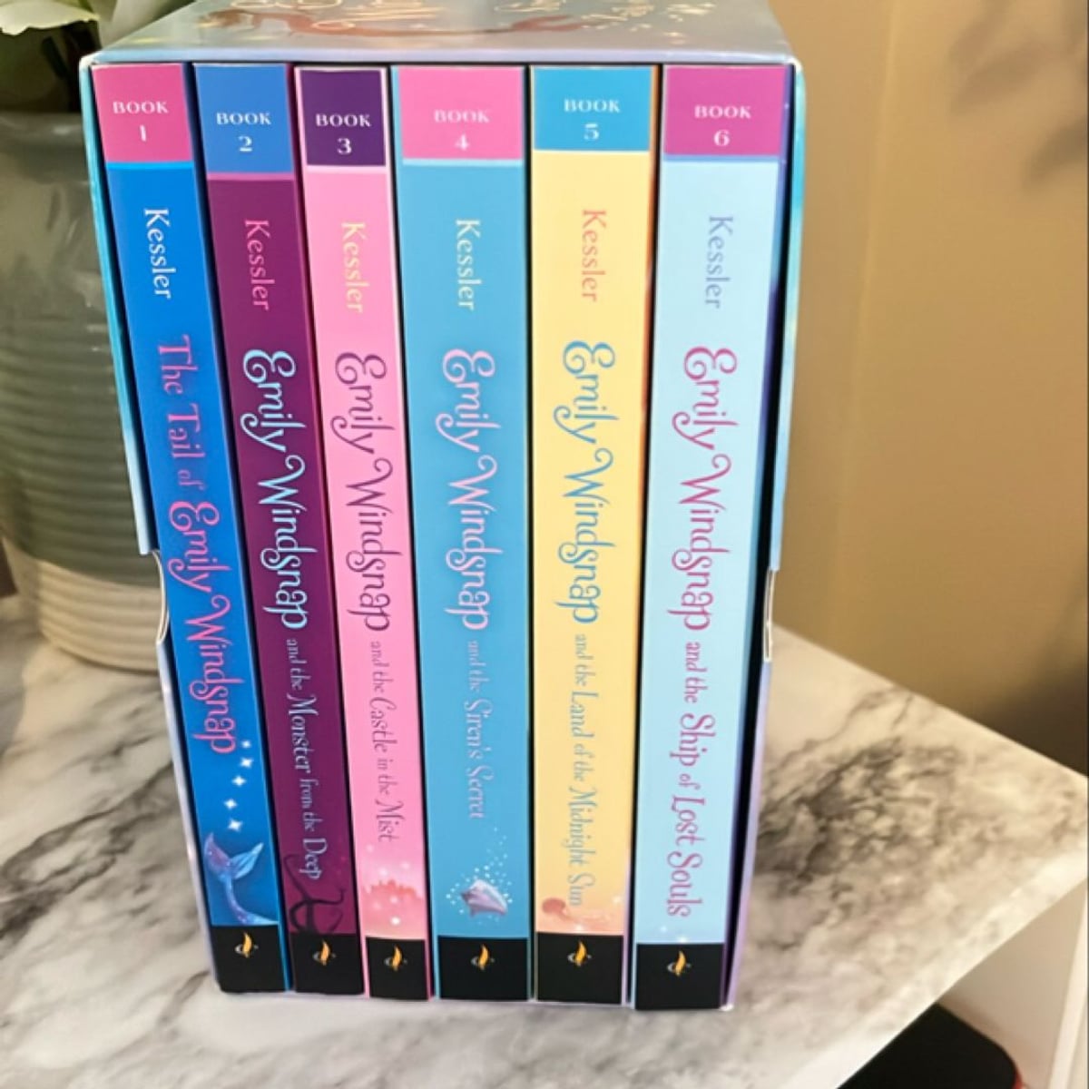 Emily Windsnap: Six Swishy Tails of Land and Sea by Liz Kessler