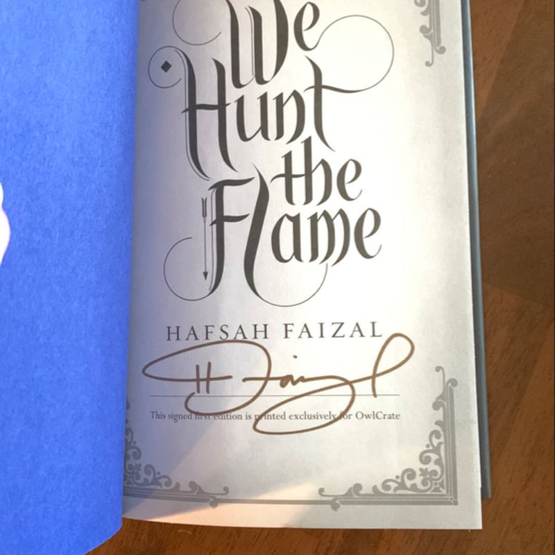 We Hunt the Flame by Hafsah Faizal, Hardcover | Pangobooks
