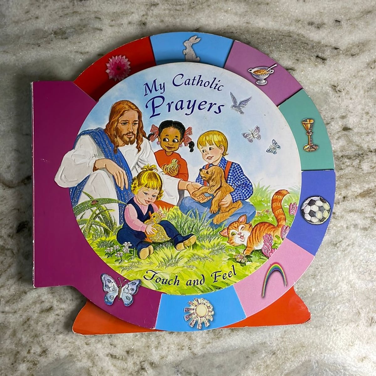 My Catholic Prayers Touch and Feel by Catholic Book Publishing Corp.