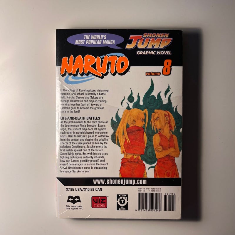 Naruto, Vol. 8 by Masashi Kishimoto, Paperback | Pangobooks