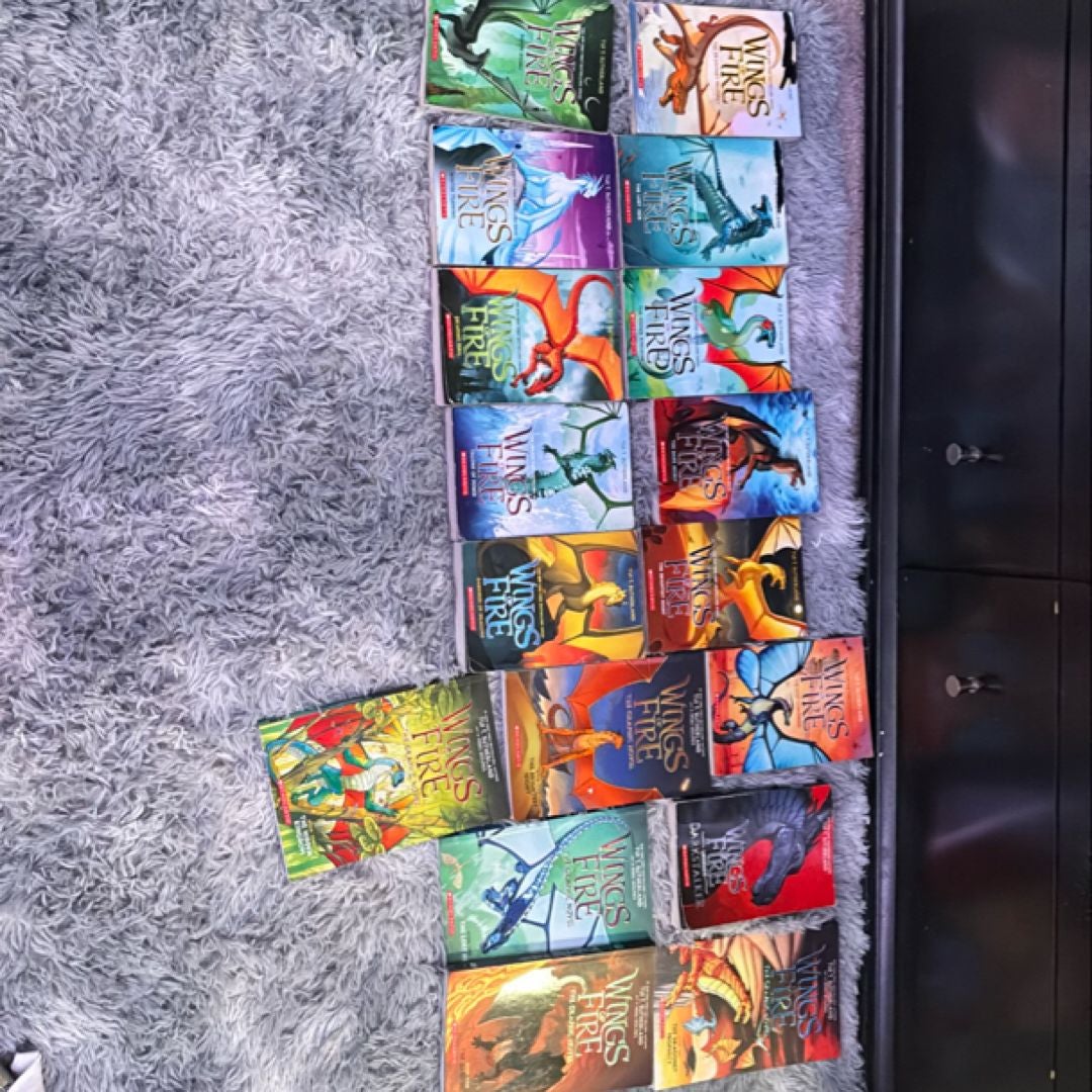 Wings of fire books 1-11 + graphic novels by Tui T. Sutherland ...