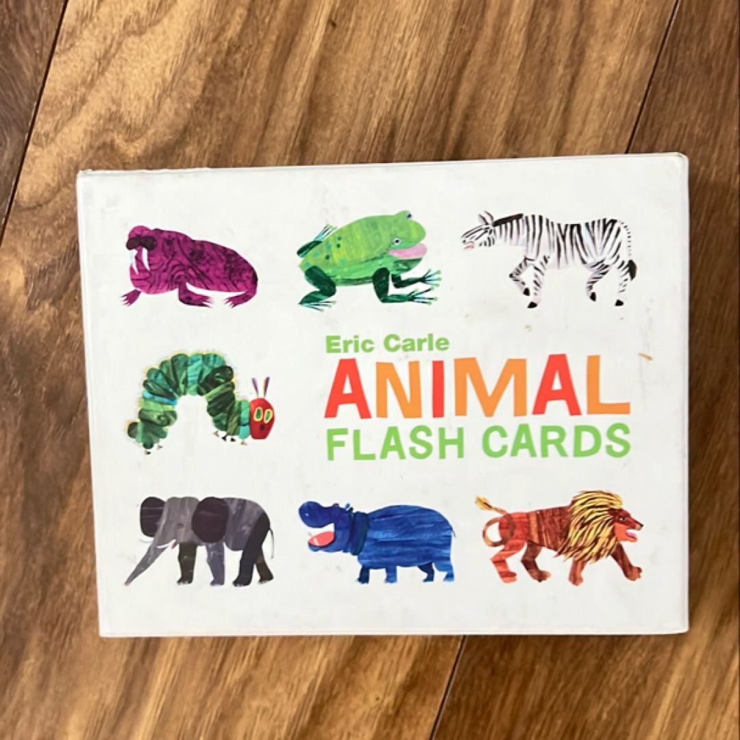The World of Eric Carle(TM) Eric Carle Animal Flash Cards by Chronicle ...