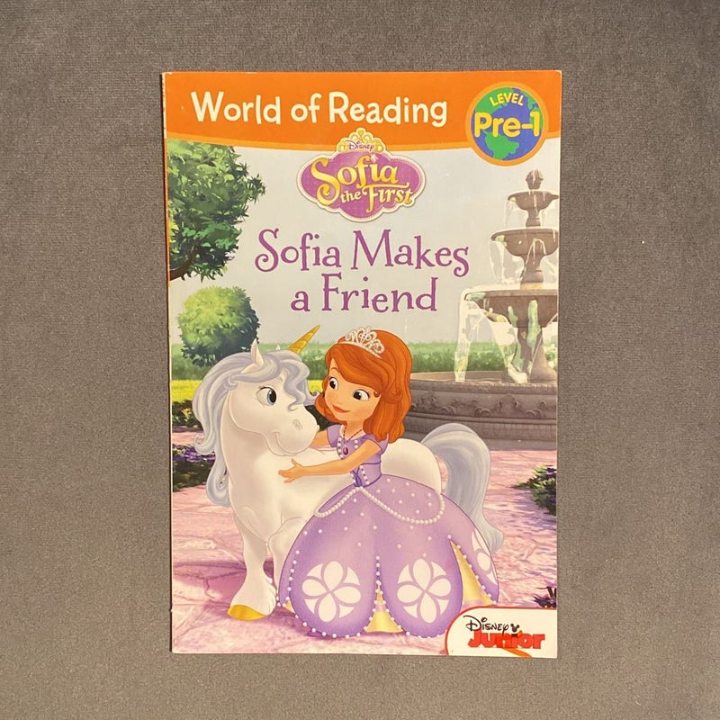 World of Reading: Sofia the First Sofia Makes a Friend by Disney Books, Catherine Hapka