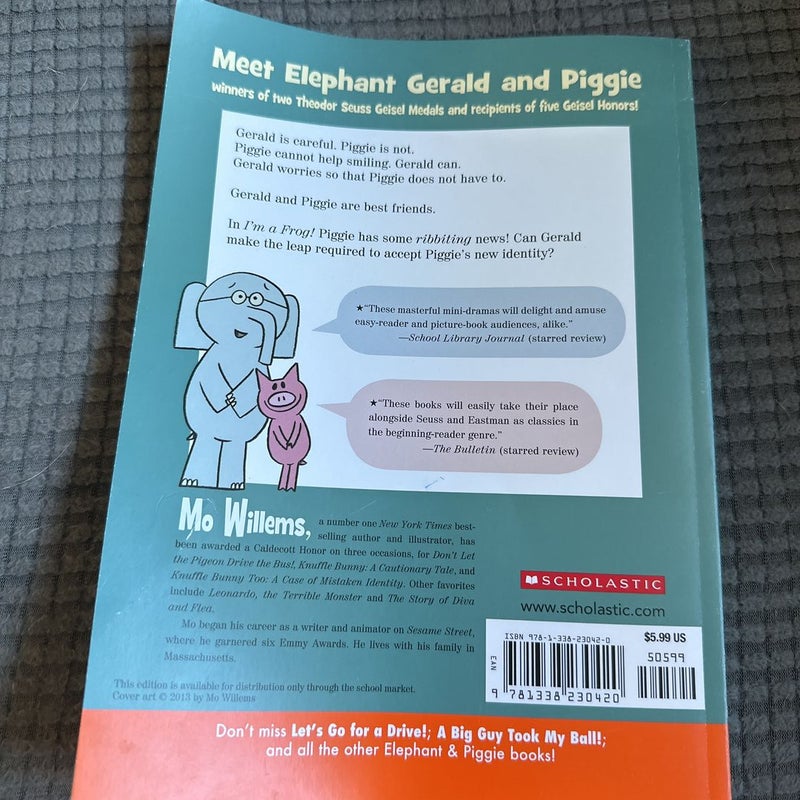 Elephant & Piggie: I’m a Frog! by Mo Willems, Paperback | Pangobooks
