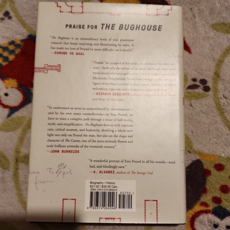 The Bughouse by Daniel Swift, Hardcover | Pangobooks
