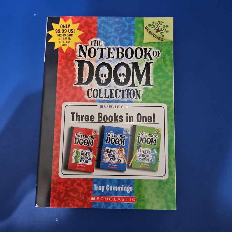 The Notebook of Doom Collection by Troy Cummings