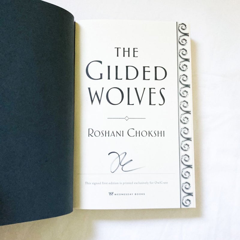 The Gilded Wolves (Owlcrate Exclusive Edition) by Roshani Chokshi ...