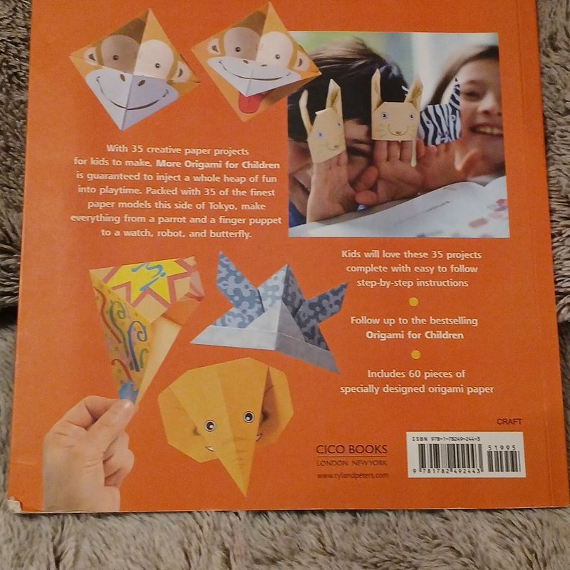 More Origami for Children by Mari Ono, Paperback | Pangobooks