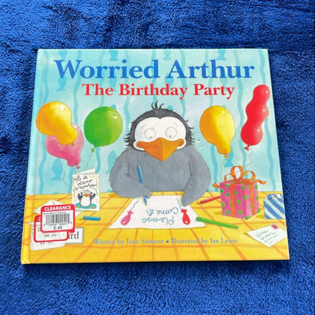 Worried Arthur's Birthday Party by Joan Stimson