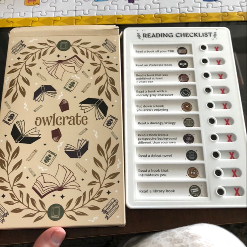 Owlcrate reading checklist by Owlcrate, Paperback | Pangobooks