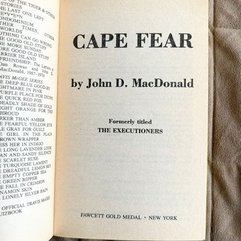 Cape Fear by John D. MacDonald, Paperback | Pangobooks