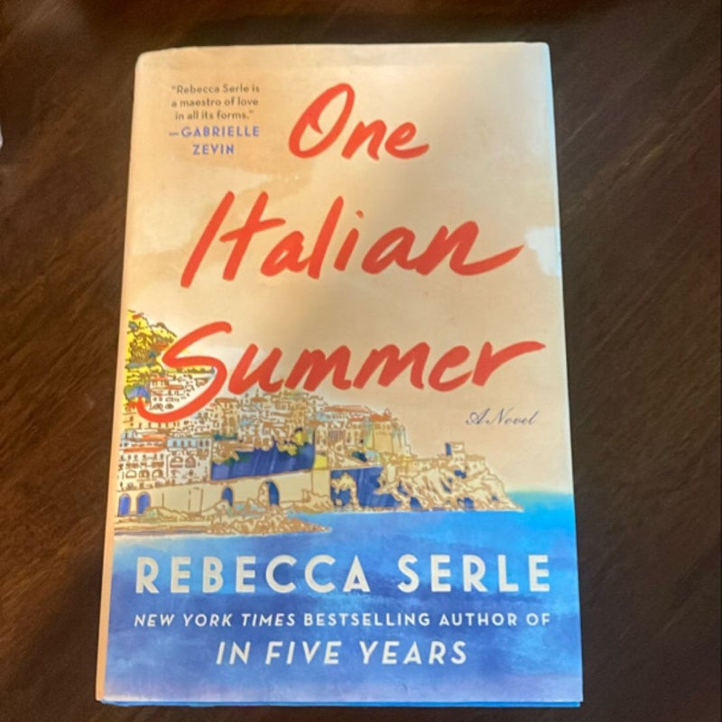 One Italian Summer by Rebecca Serle, Hardcover | Pangobooks