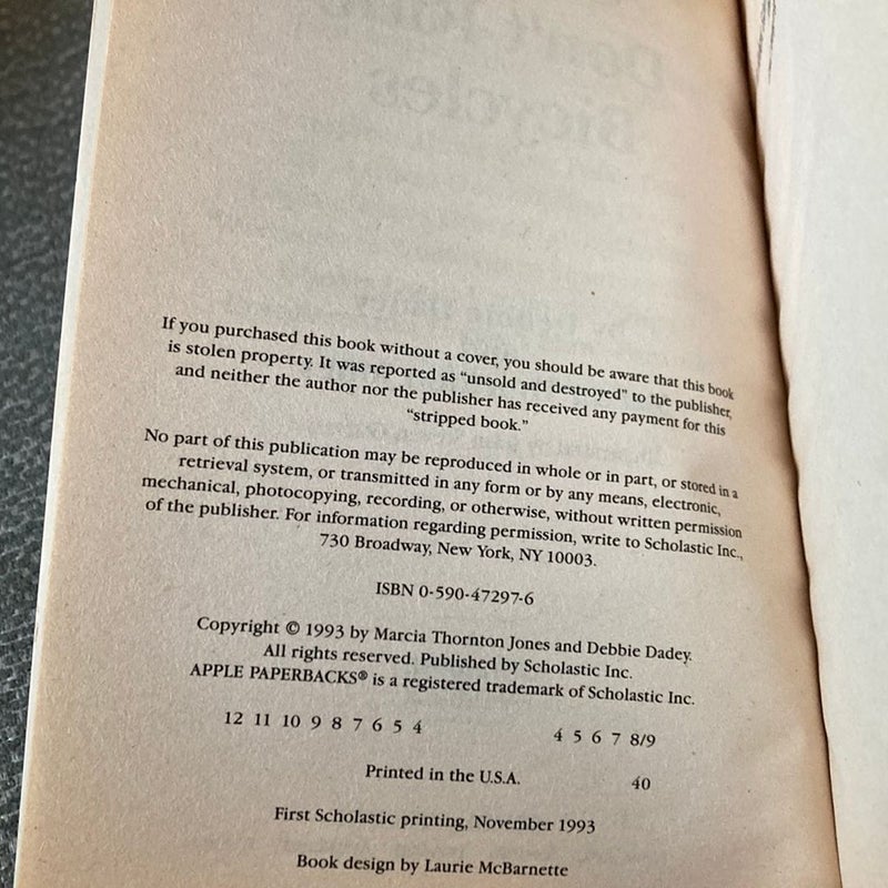 Genies Don't Ride Bicycles by Debbie Dadey; Marcia Jones, Paperback ...