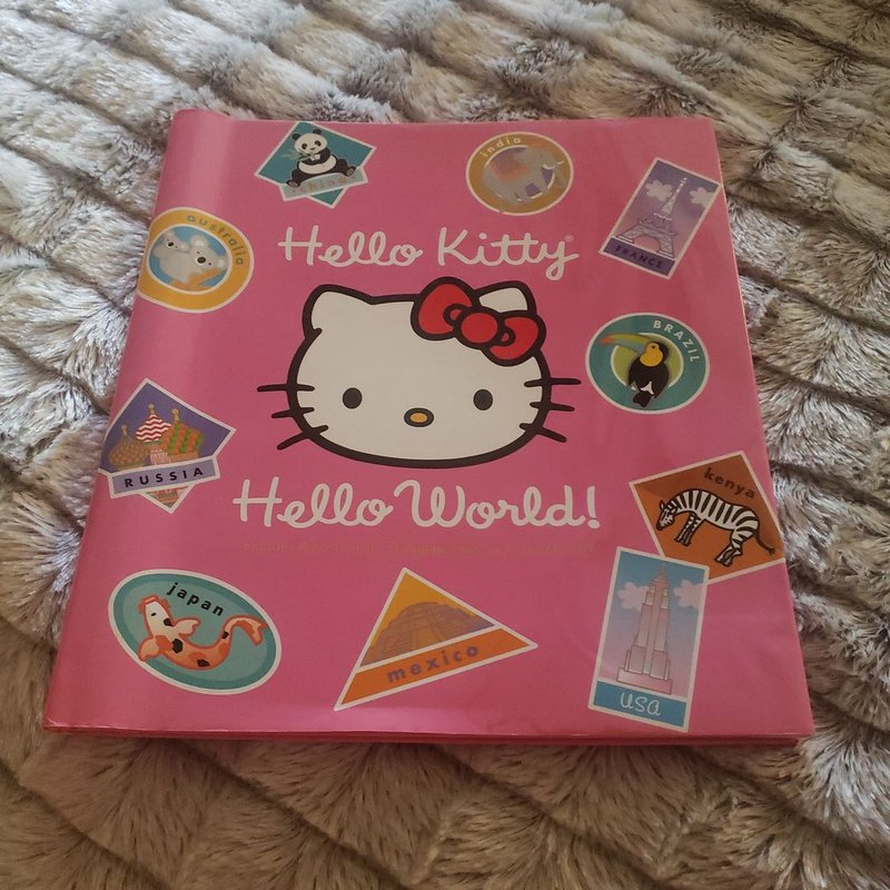 Hello Kitty, Hello World! by Higashi/Glaser Design Inc., Hardcover ...