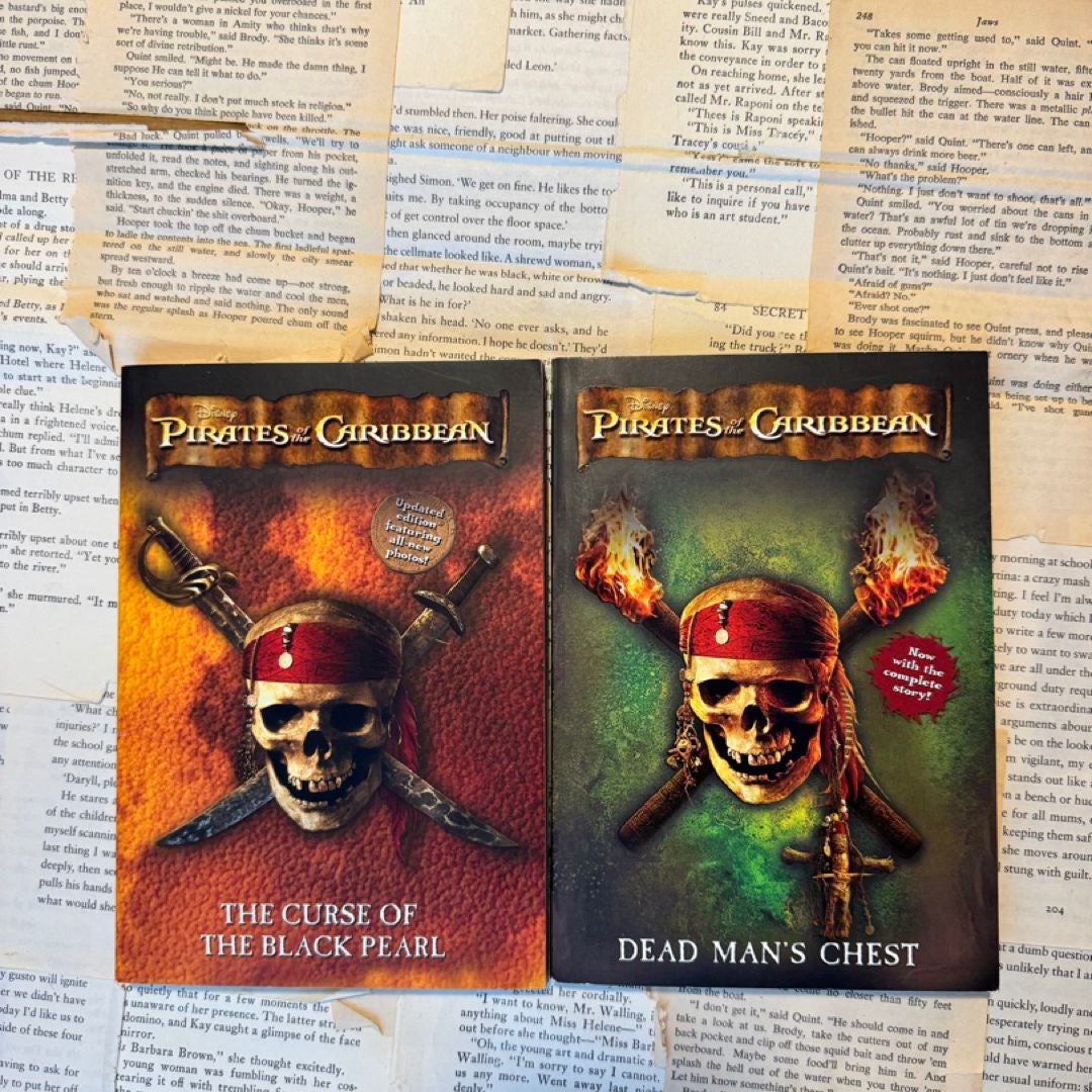 Pirates of the Caribbean the Curse of the Black Pearl by Disney Books ...