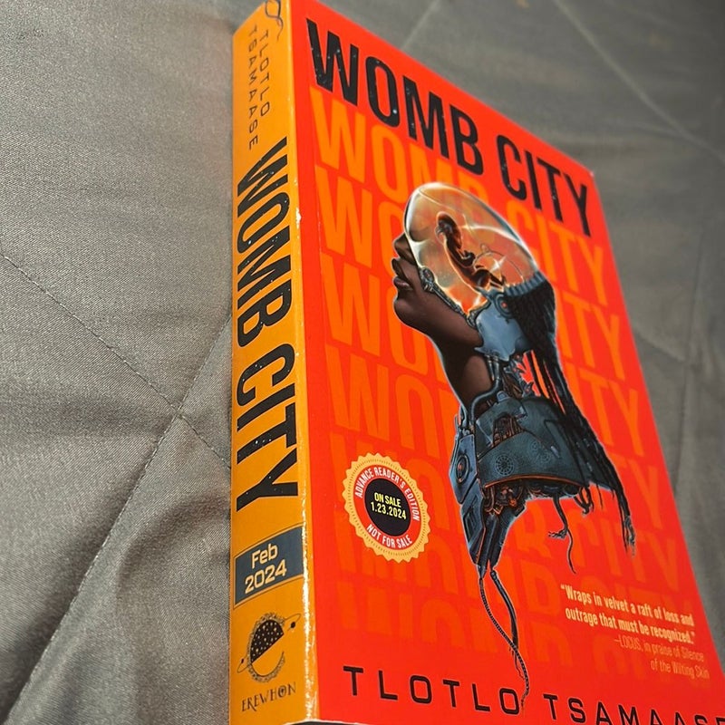 Womb City ARC by Tlotlo Tsamaase, Paperback | Pangobooks