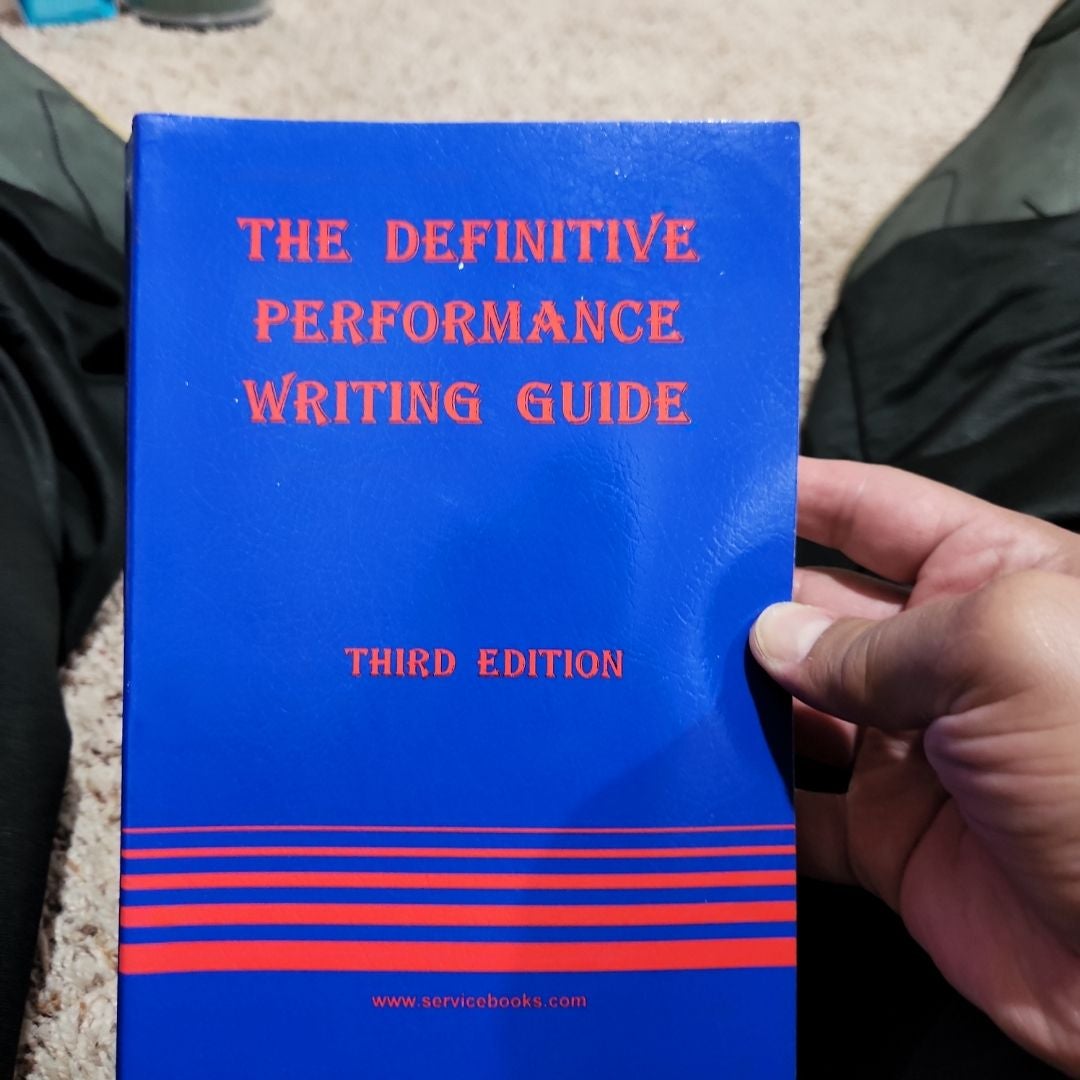 The Definitive Performance Writing Guide by Douglas L. Drewry