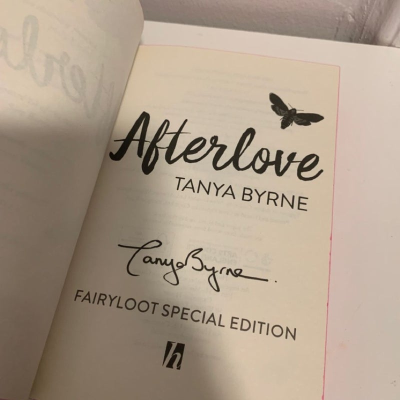 Fairyloot Afterlove SIGNED by Tanya Byrne , Paperback | Pangobooks