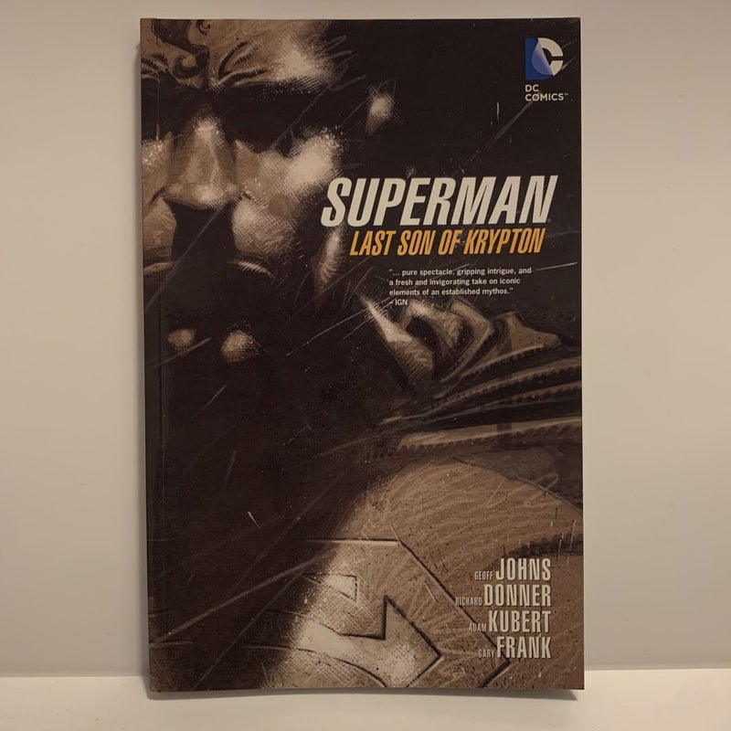 Superman: Last Son of Krypton by Geoff Johns