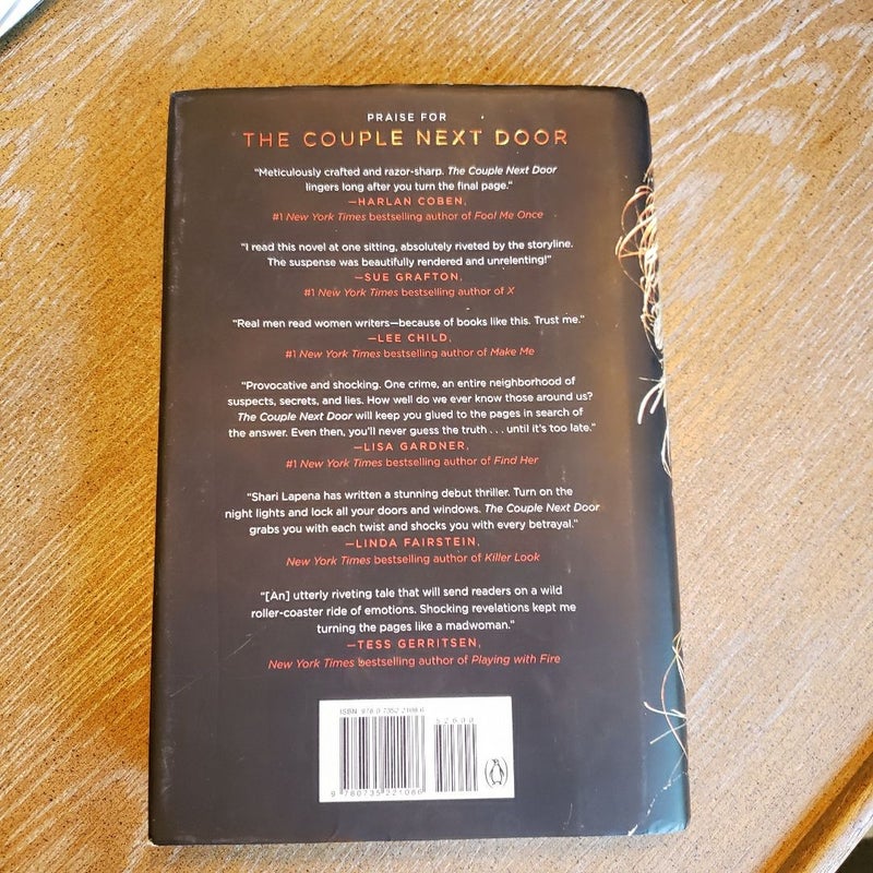 The Couple Next Door by Shari Lapena, Hardcover | Pangobooks